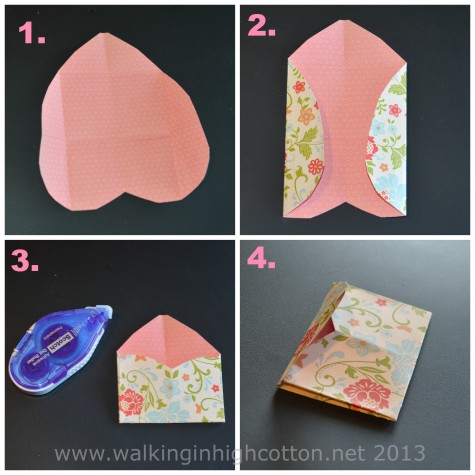 Quick 1 Minute Mini Envelope Tutorial » Walking in High Cotton
