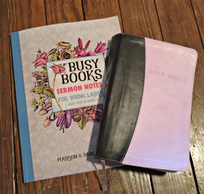 Using Sermon Notes for Kids in Church...Busy Book of Sermon Notes for ...