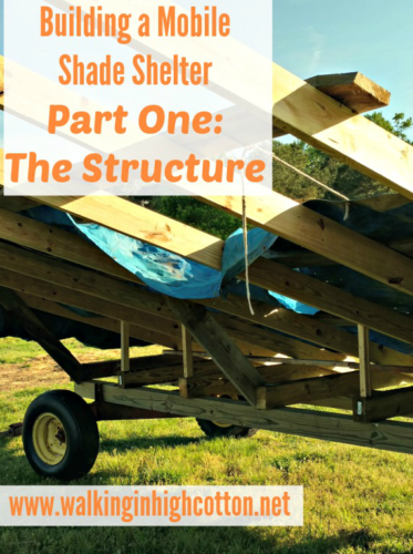 Building a Mobile Shade Shelter (Part 1) The Structure » Walking in ...
