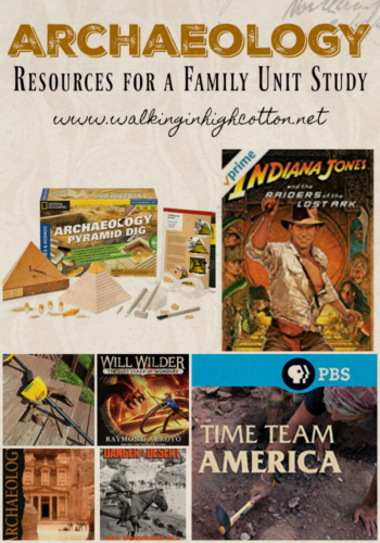 Resources and Ideas for a Family Unit Study on Archaeology » Walking in ...