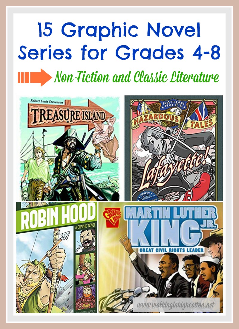 15 Great Non-Fiction and Classic Literature Graphic Novel Series for ...