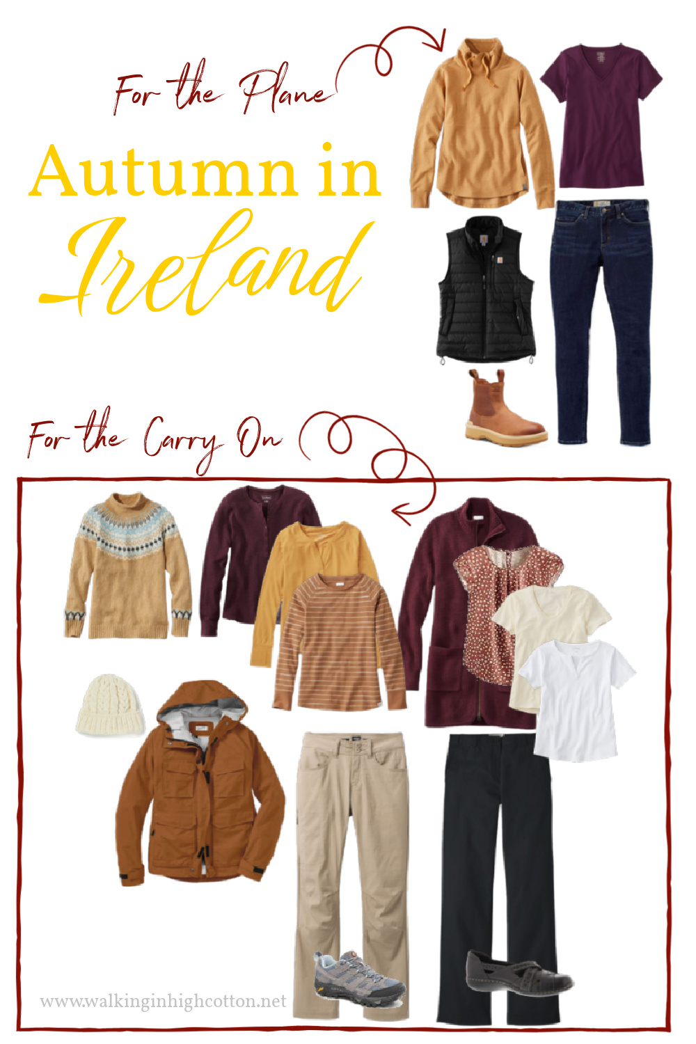 Autumn in Ireland Carry On Travel Capsule » Walking in High Cotton